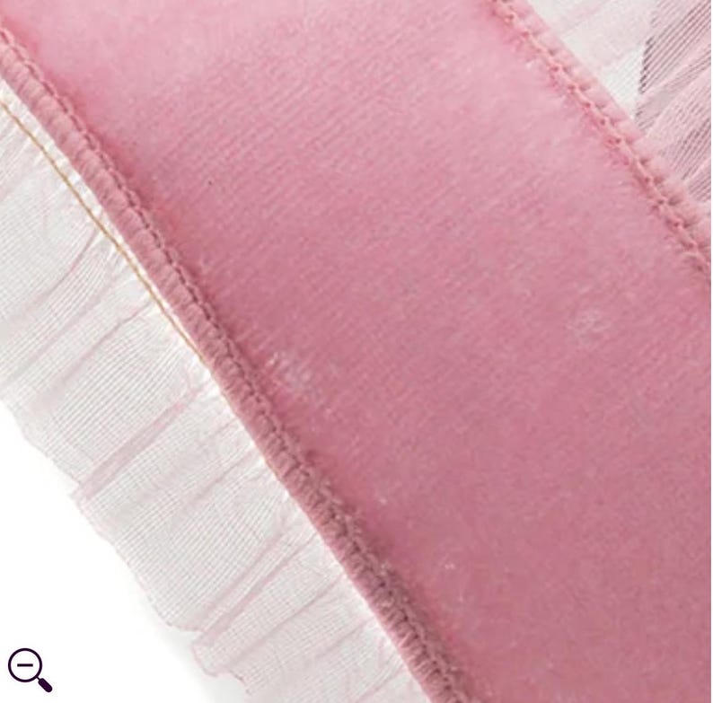 Farrisilk Sheer Ruffle Ribbon, Wired Ribbon, Luxury Ribbon - Etsy