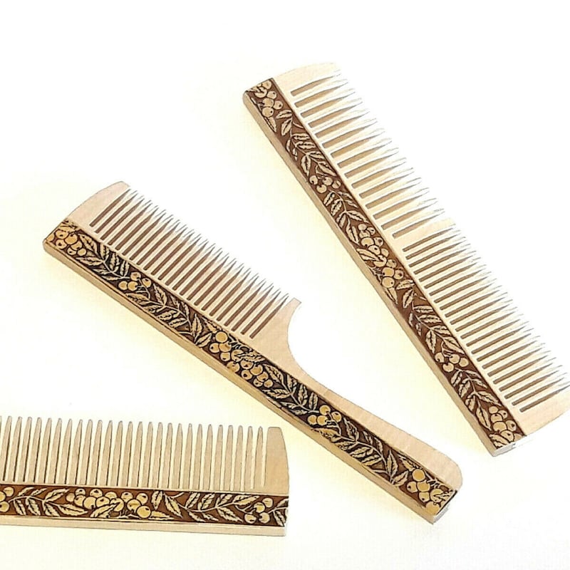 Wood Comb - Etsy