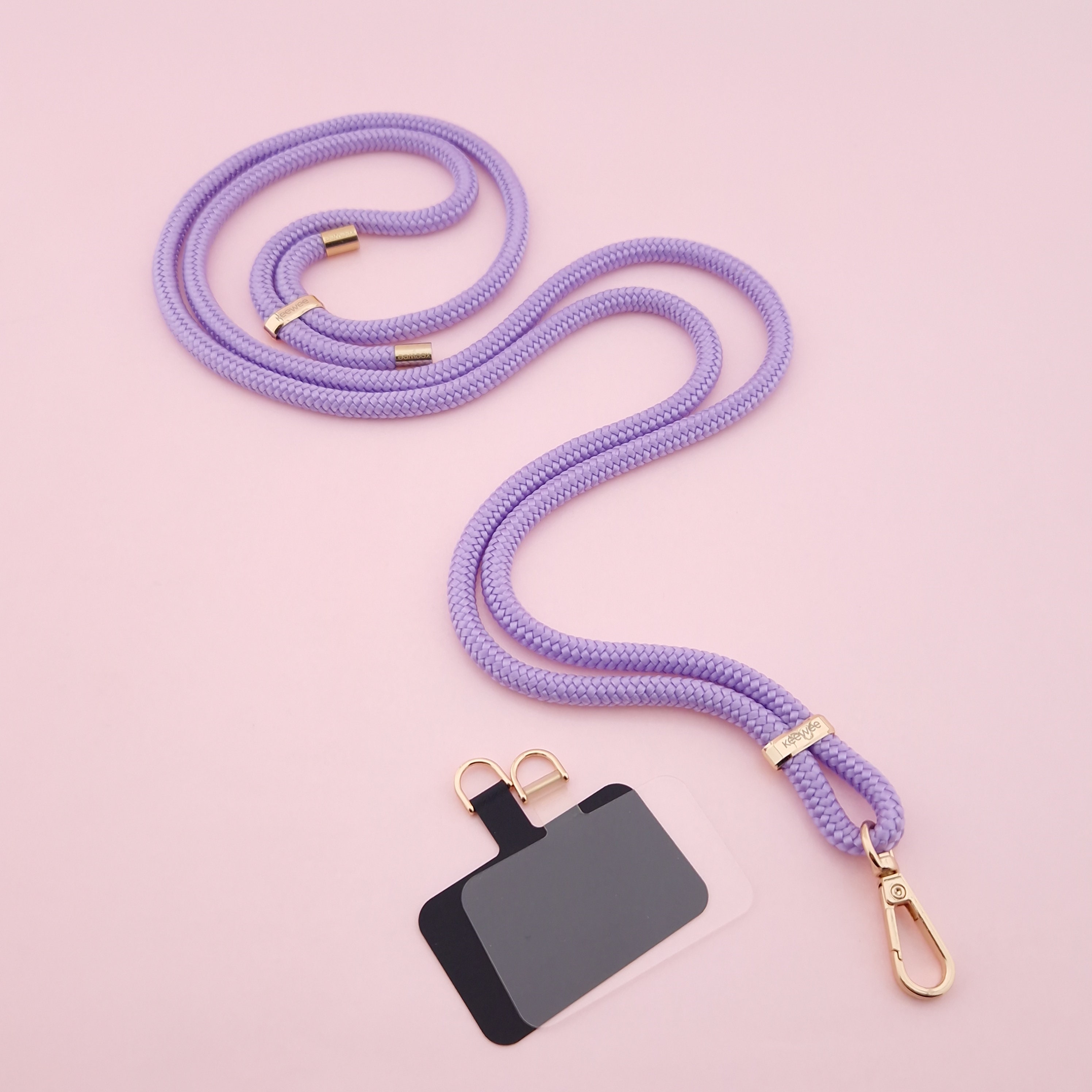 Universal Mobile Phone Chain ONE With Carabiner | Optionally With Patch ...