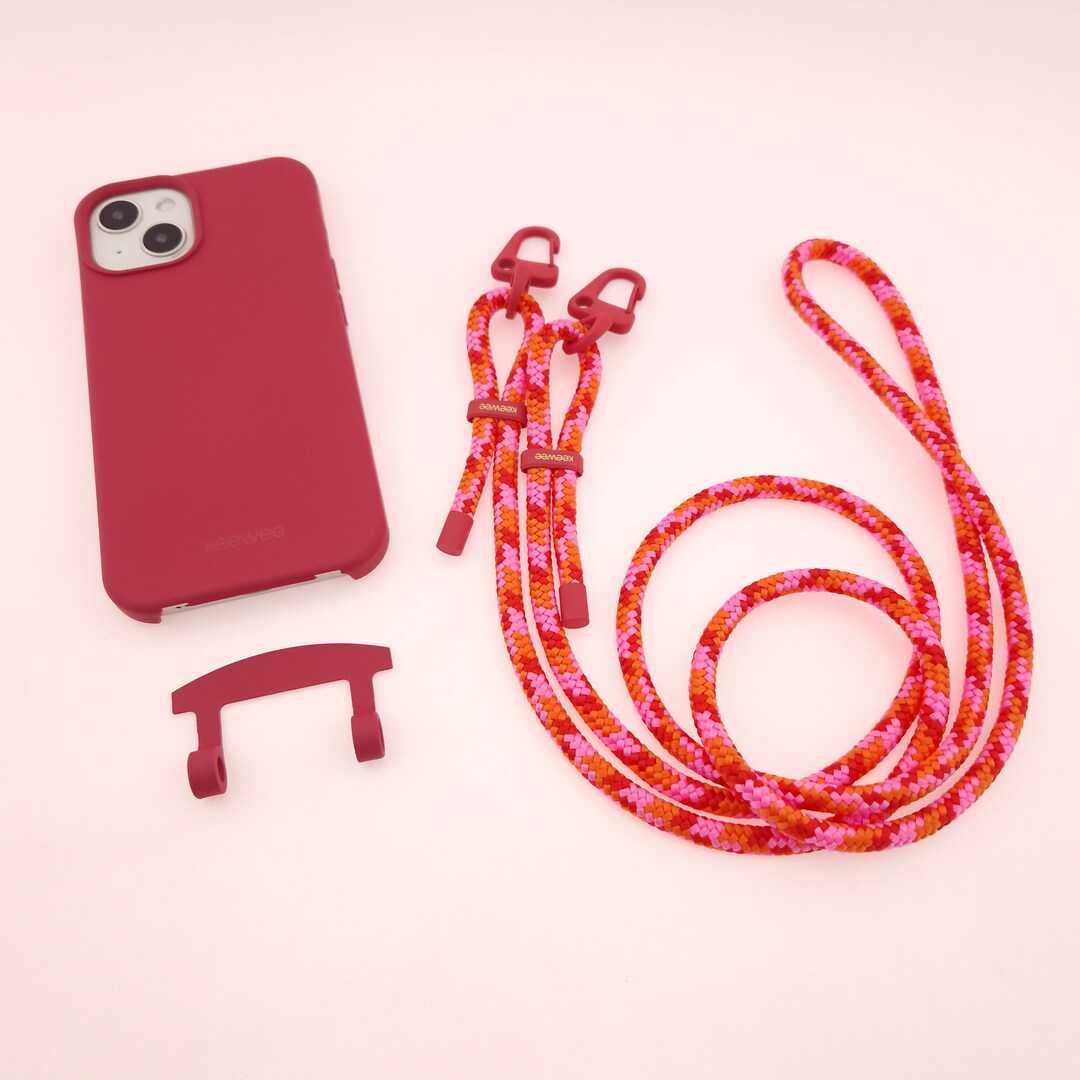 JUST MIX Roxie & Tango SNAP Mobile Phone Chain: 2 in 1 Duo Case With ...