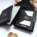 Black Mirror Acrylic Wedding Invitation, Black Mirror Invitation, Black ...
