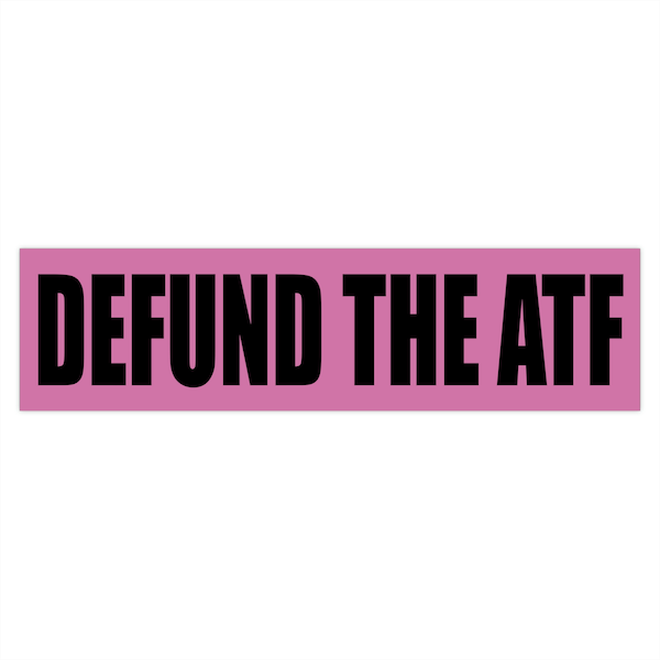Defund the Atf Sticker - Etsy