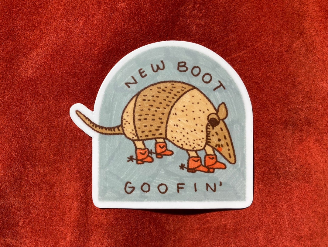 New Boot Goofin' Vinyl Sticker - Etsy
