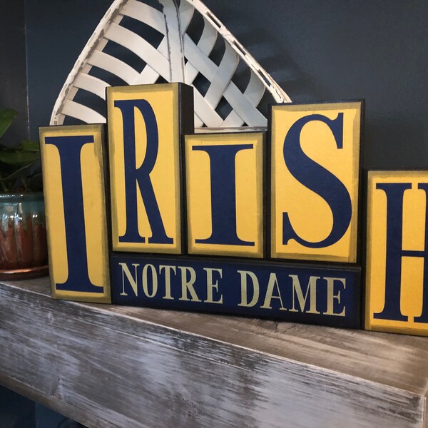 Notre Dame Sign - Etsy
