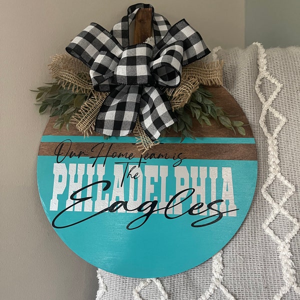 Philadelphia Eagles Porch Sign - Etsy