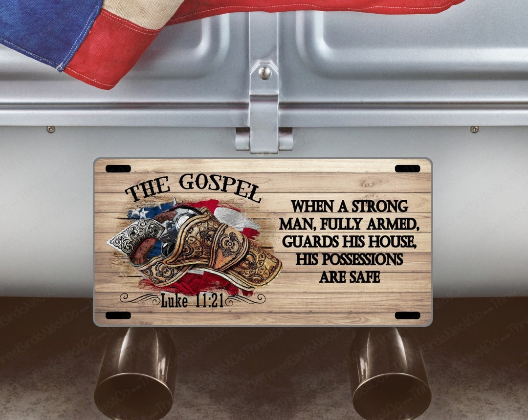 2nd Amendment Pro Gun License Plate - Etsy