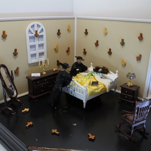 Shaking Bed Lit up the Exorcist Horror Movie Scene - Etsy