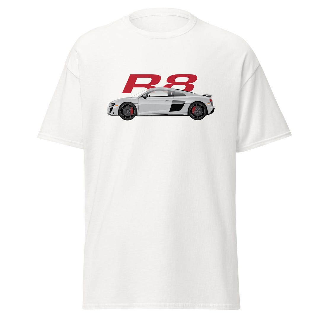 Audi R8 Classic T-shirt - Etsy