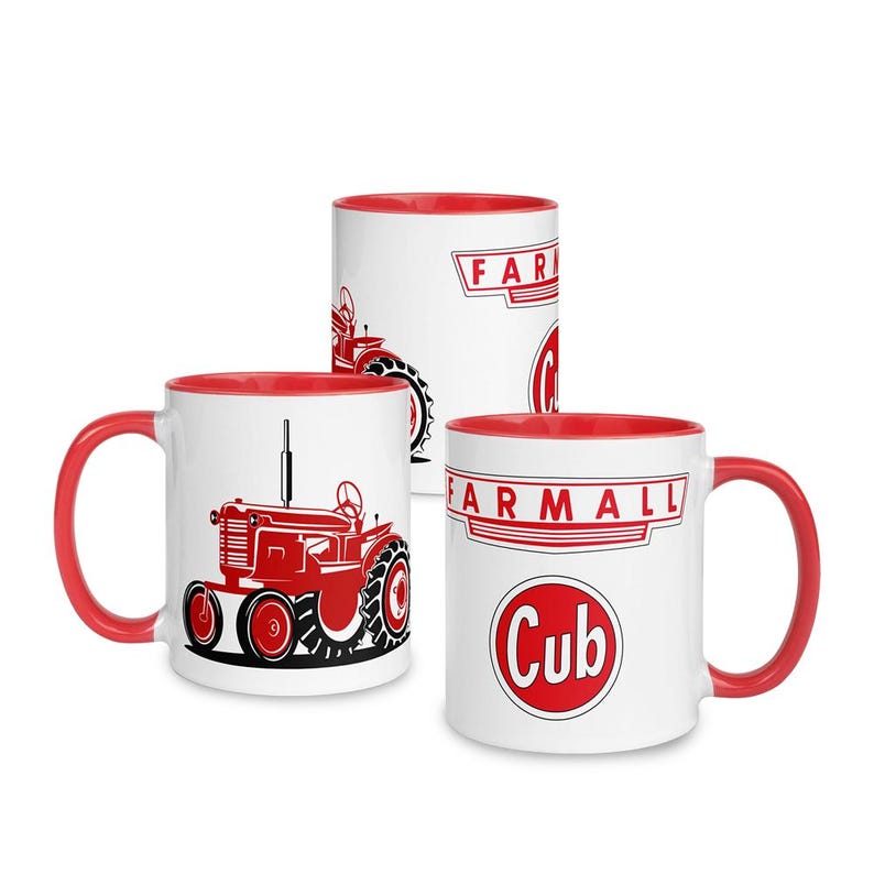 Farmall Cub Coffee Mug - Etsy