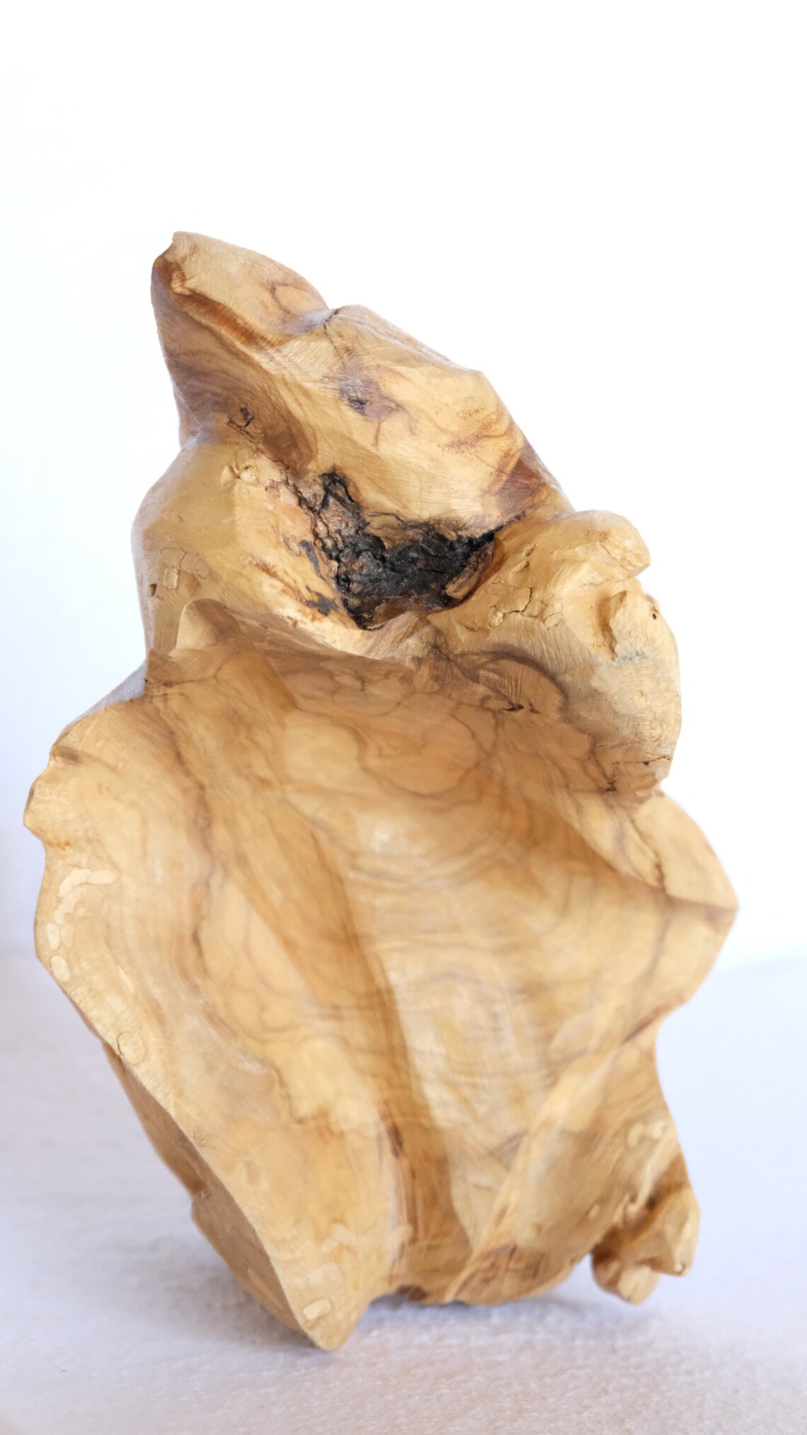 Mini Reclaimed Olive Wood Sculpture by Antonios Georgakis - Etsy