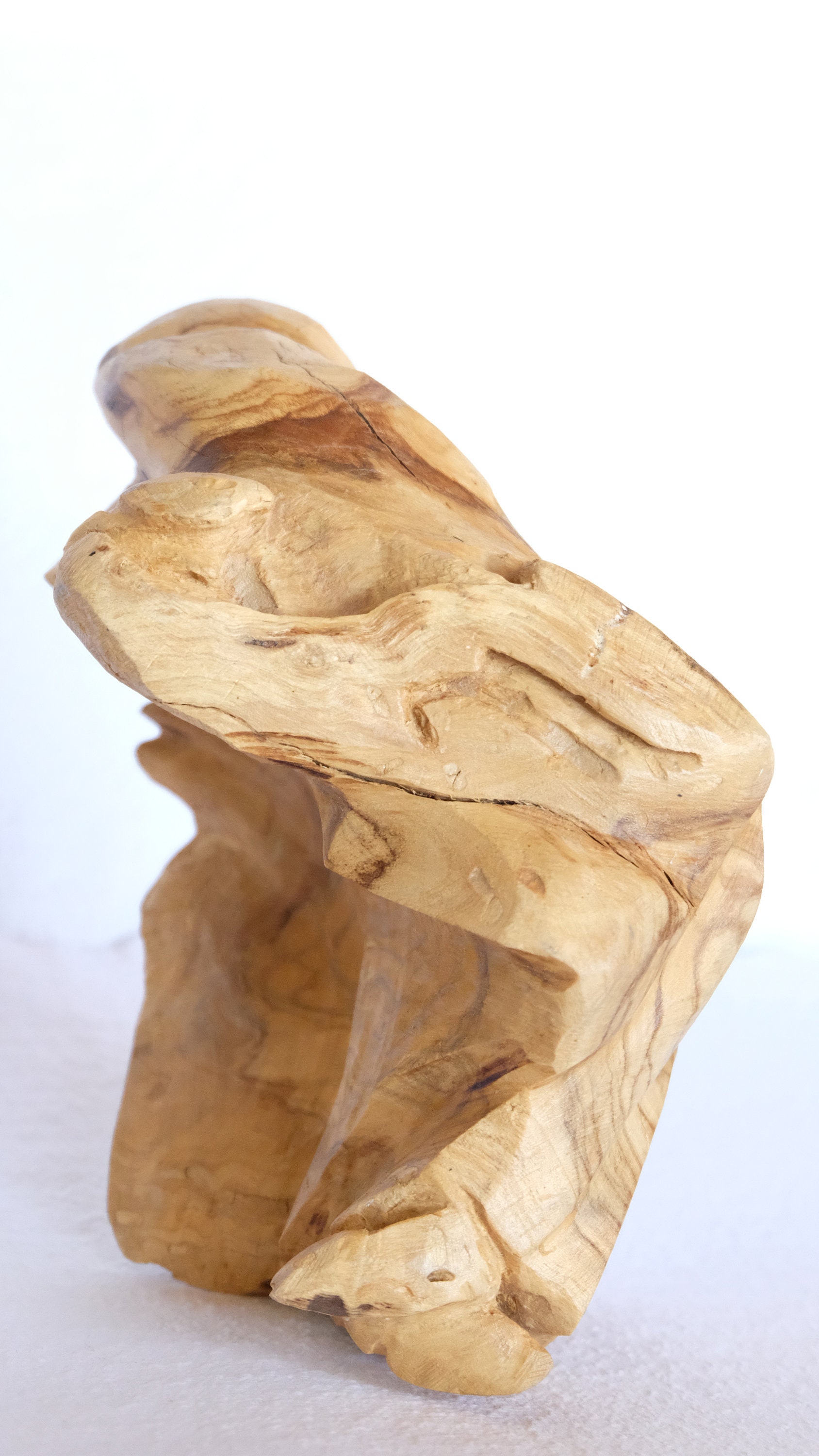 Mini Reclaimed Olive Wood Sculpture by Antonios Georgakis - Etsy