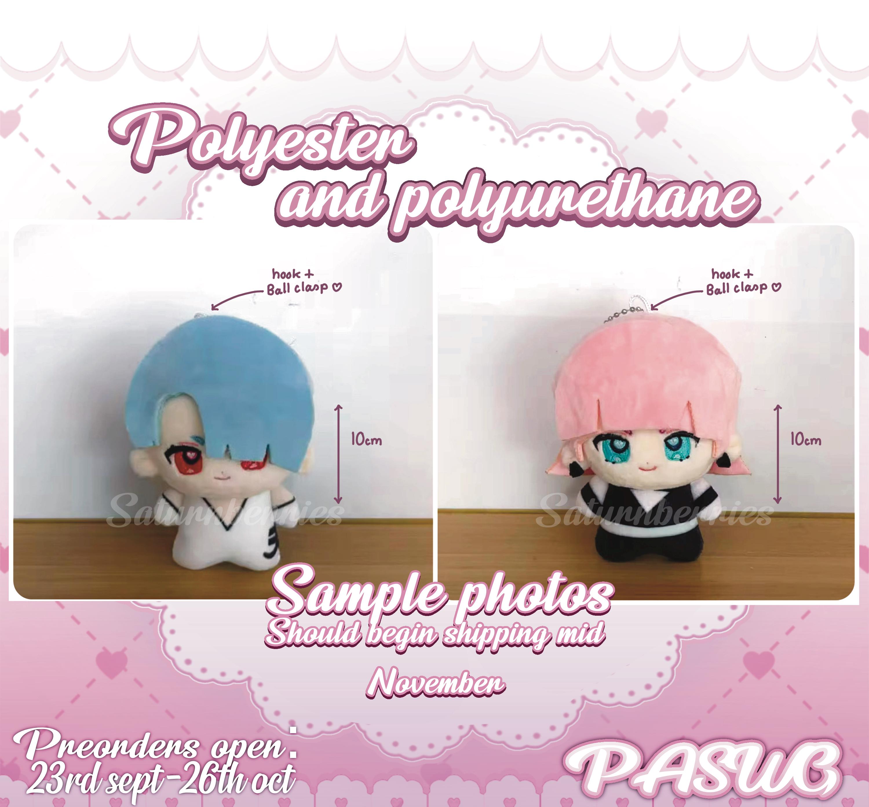 Limited Preorder | Polybros 10cm Plush Keychain Doll | Polyester ...