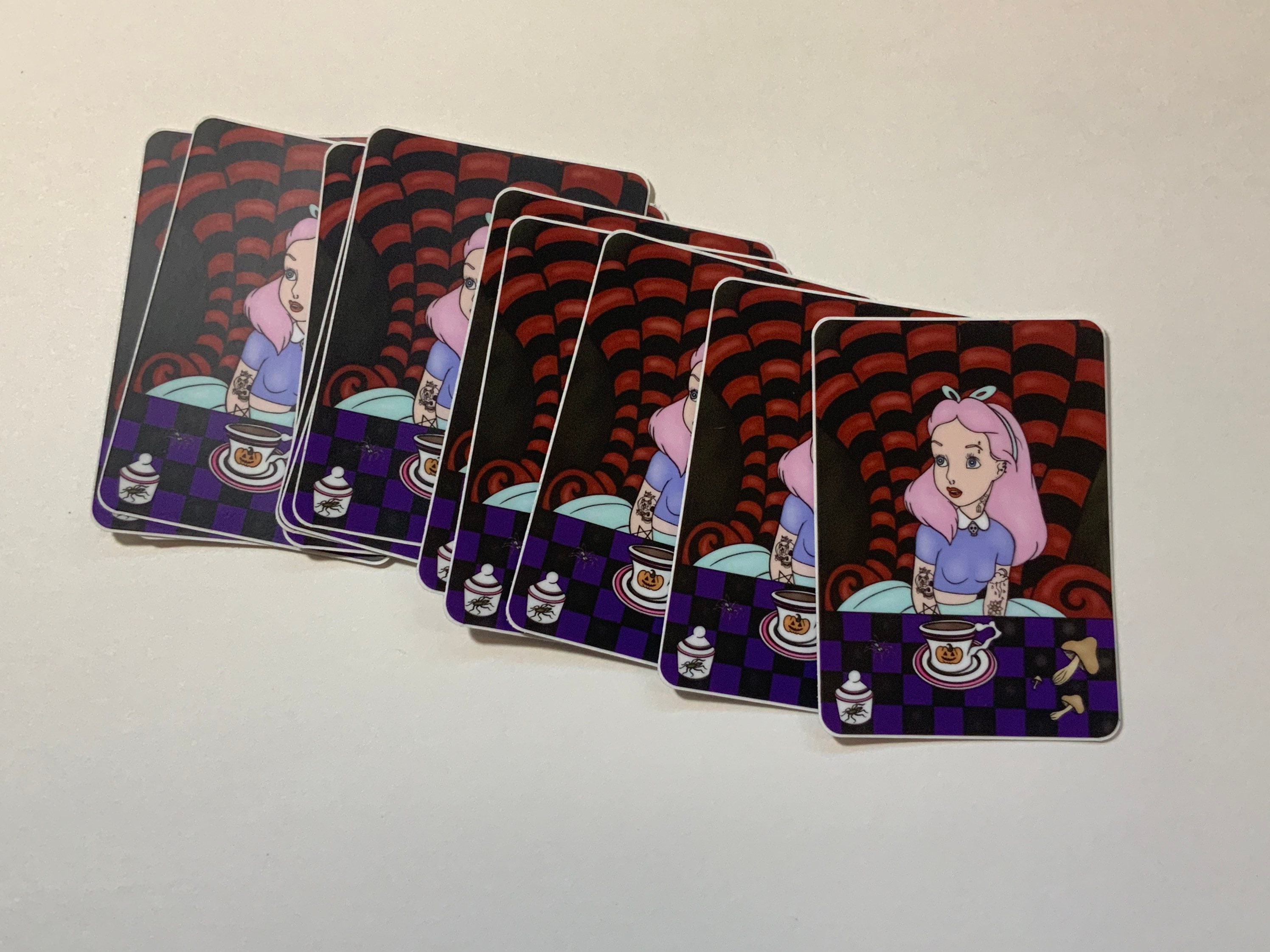 Alice in Wonderland Sticker - Etsy