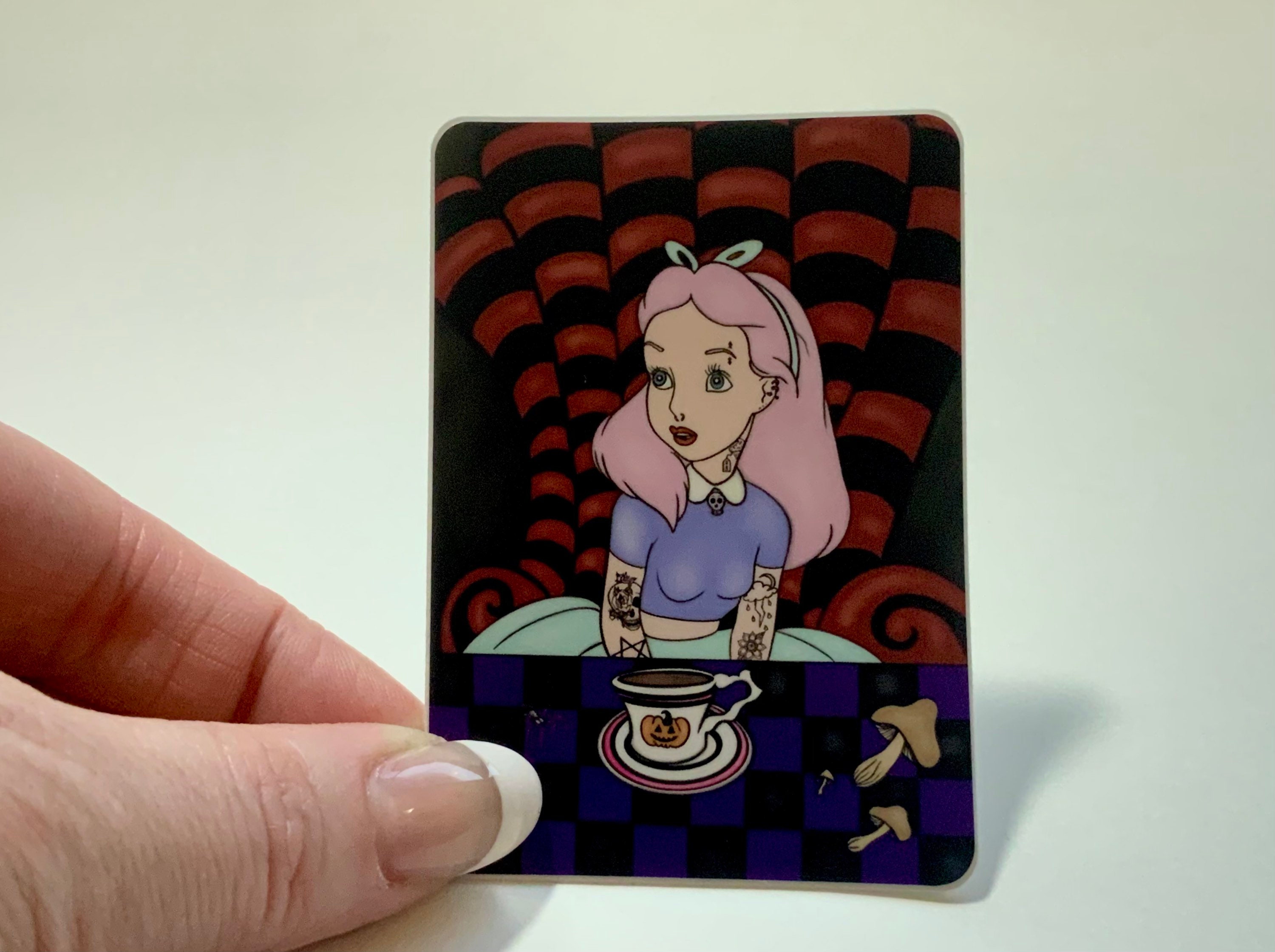 Alice in Wonderland Sticker - Etsy