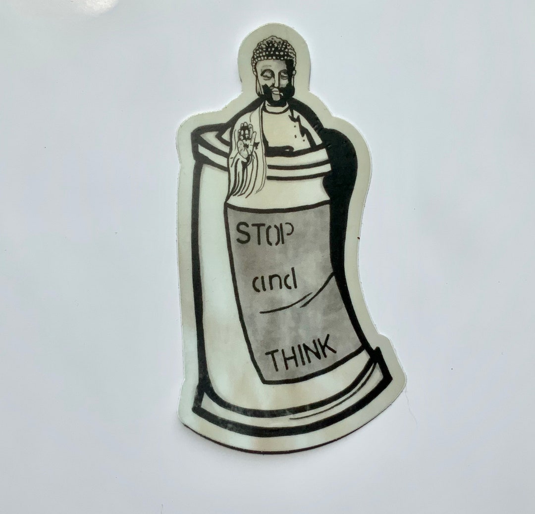 Buddha Sticker - Etsy