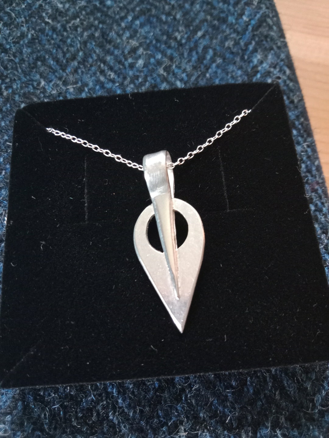 Odin's Spear, "gungnir", Sterling Silver Pendant, Handmade From ...