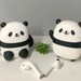 Kawaii Panda Bear 3D AirPod Case Generation 1&2 Protective - Etsy