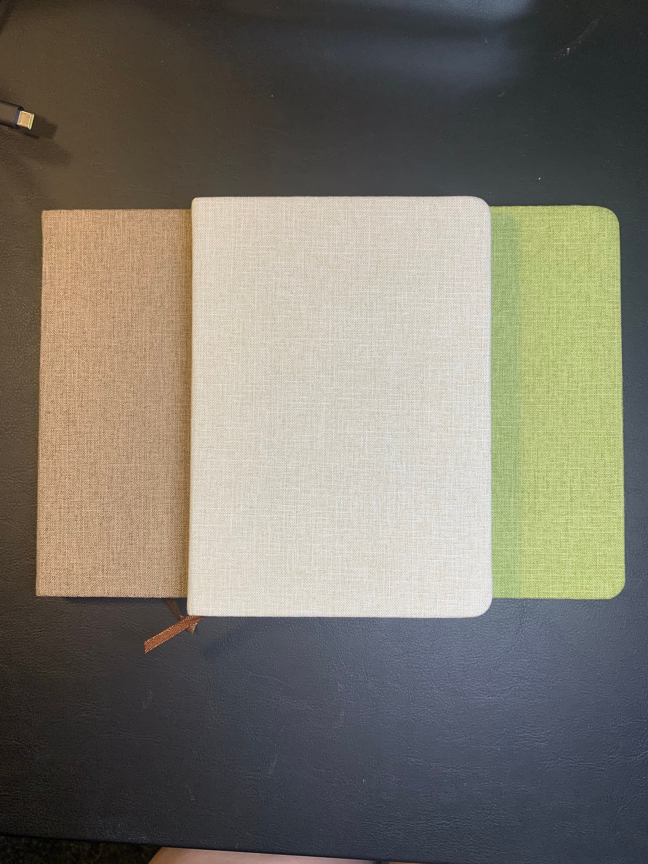 7.5x5 New Linen Notebook Lined and Blank Pages Stationary - Etsy