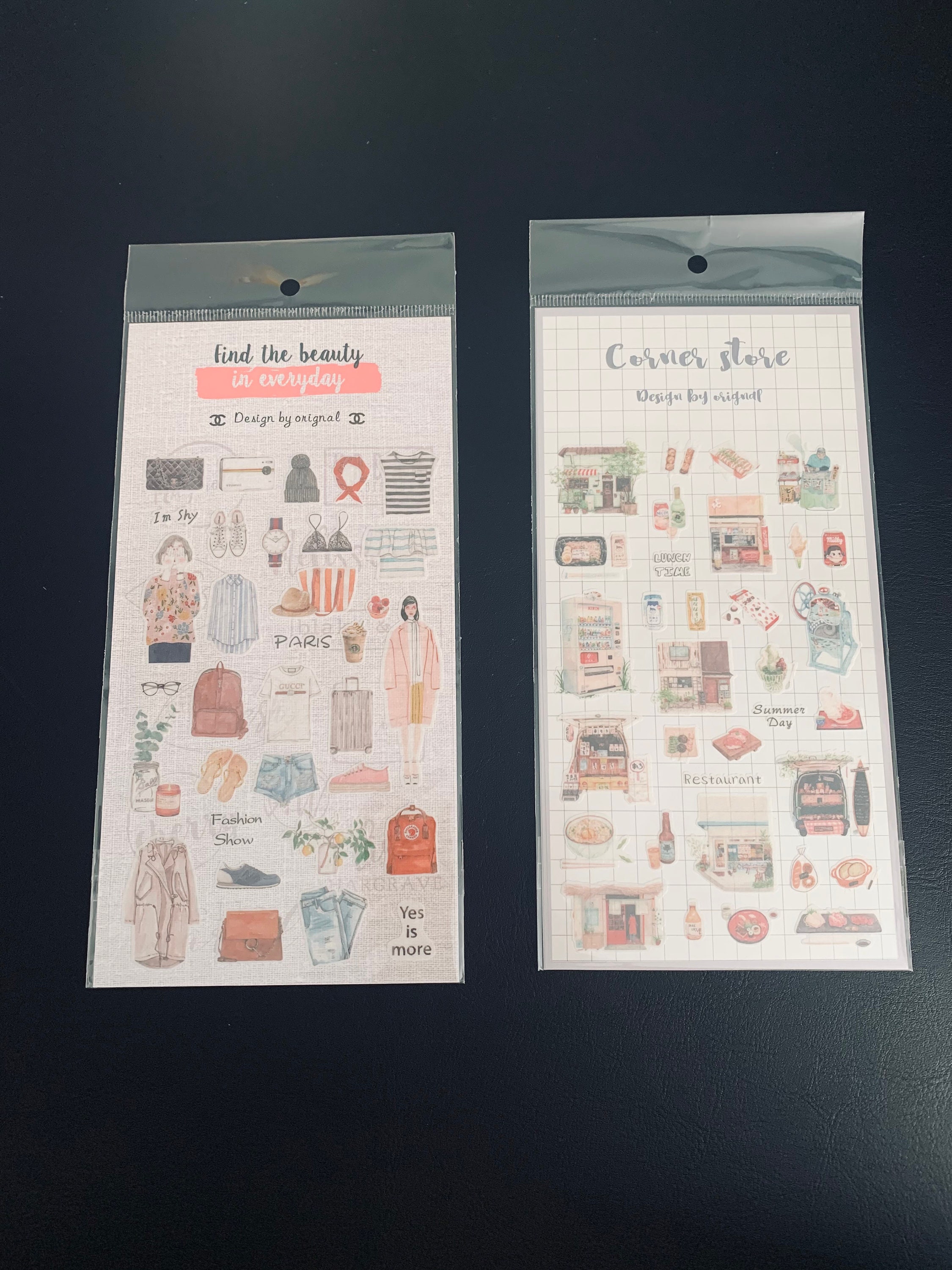 Cute Convenience Store Everyday Stickers Clothing Stickers - Etsy