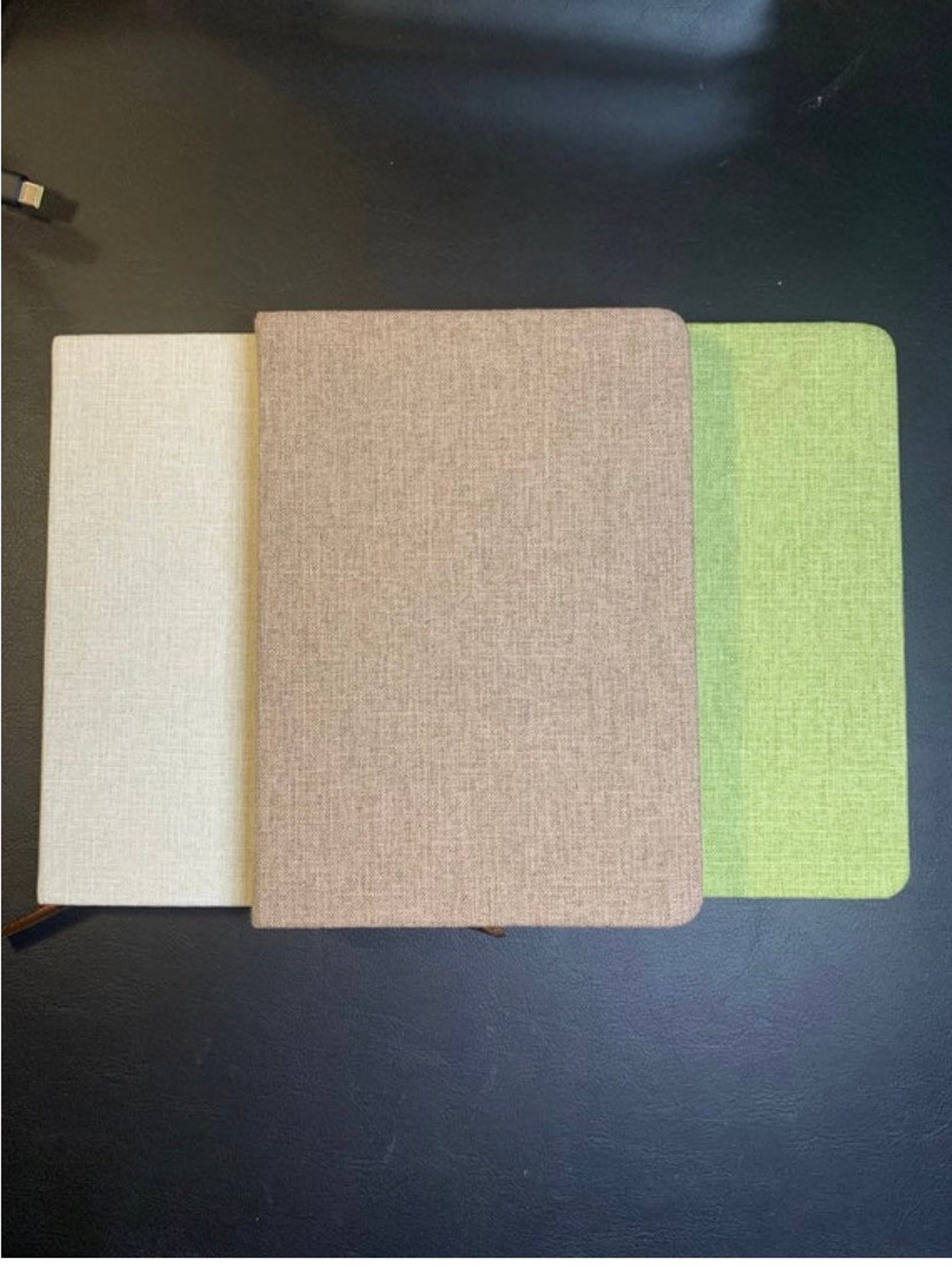 7.5x5 Soft Linen Notebook Hardcover Fabric Cover Notebook - Etsy