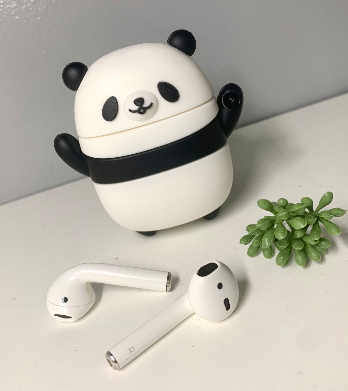 Kawaii Panda Bear 3D Airpod Case Generation 1&2 Protective - Etsy