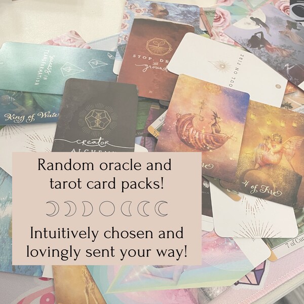 Tarot Mystery Cards - Etsy