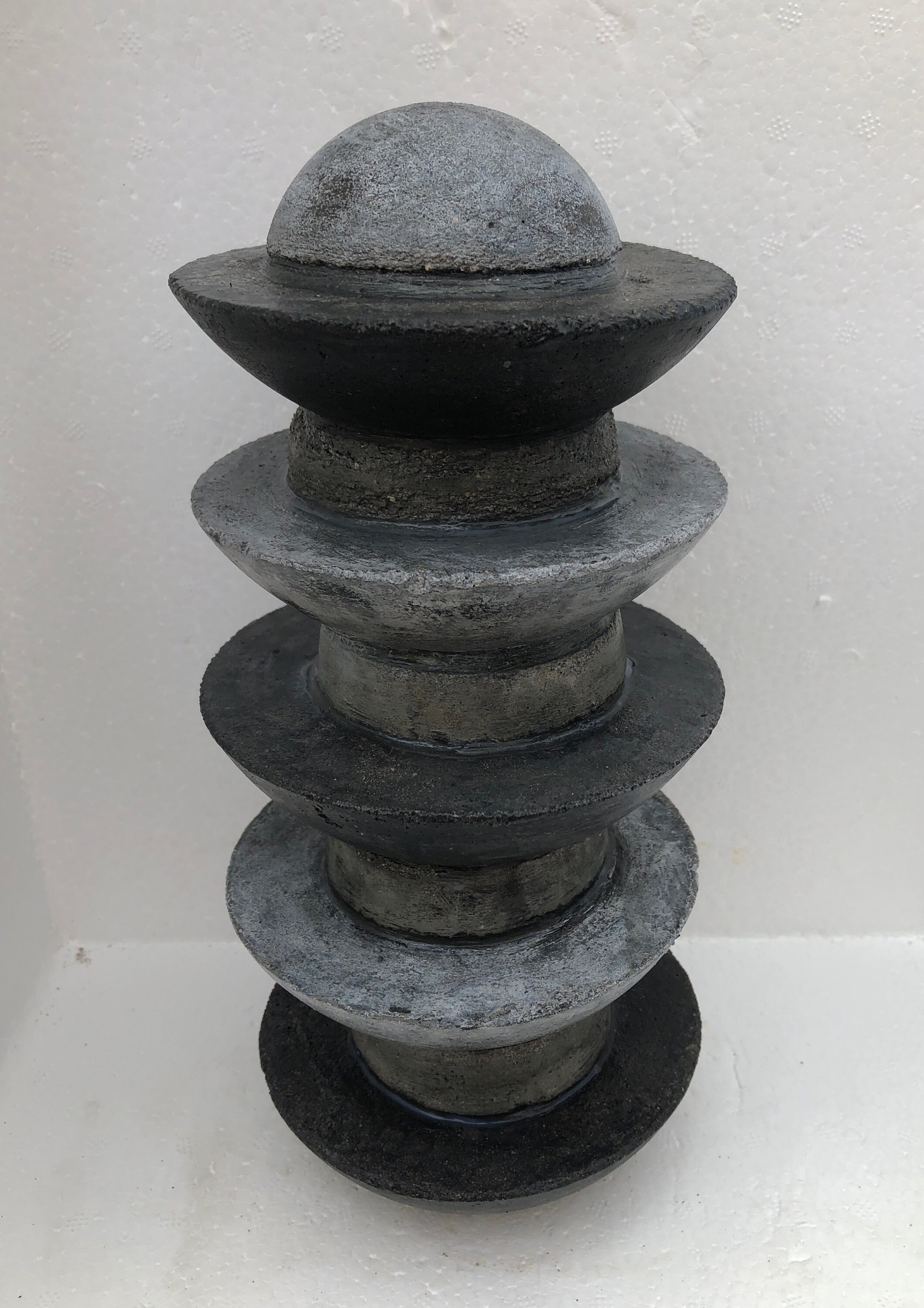 Architectural Concrete Totem/minimalist Sculpture/tabletop Concrete ...