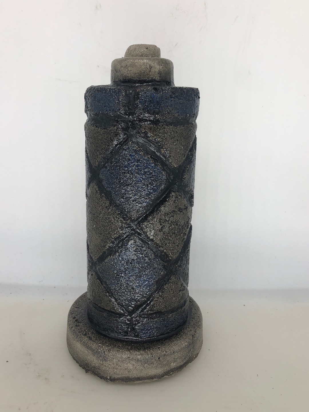 Architectural Concrete Totem/minimalist Sculpture/contemporary Tabletop ...