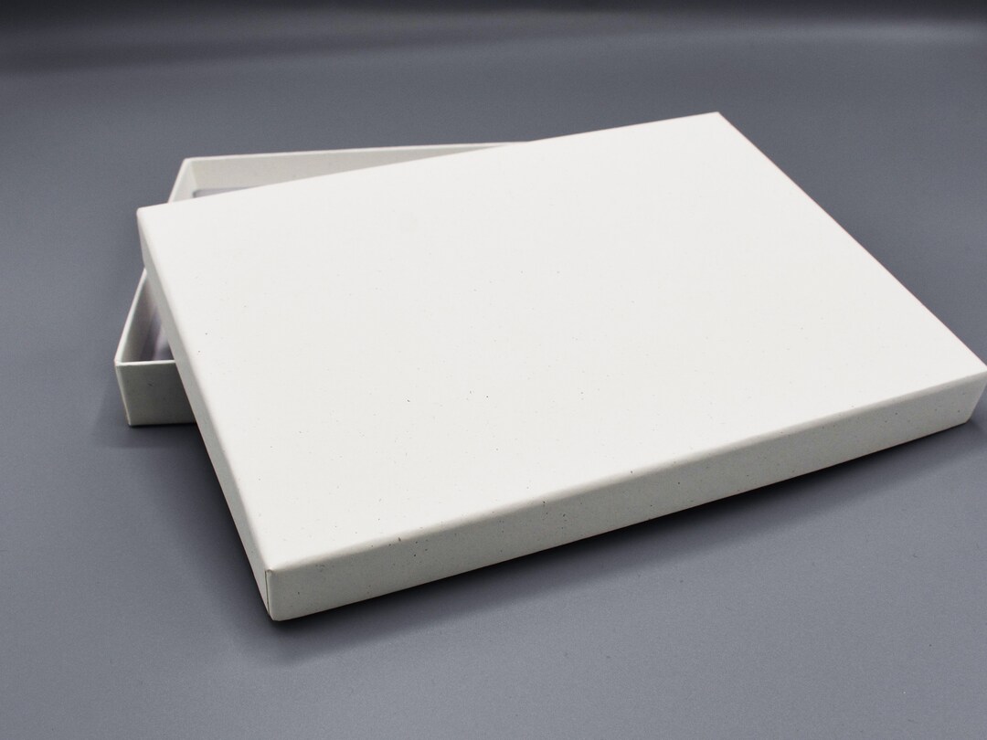 White A5 Box TIMELESS & SUSTAINABLE as Gift Box/ Photo Box/ Cardboard ...