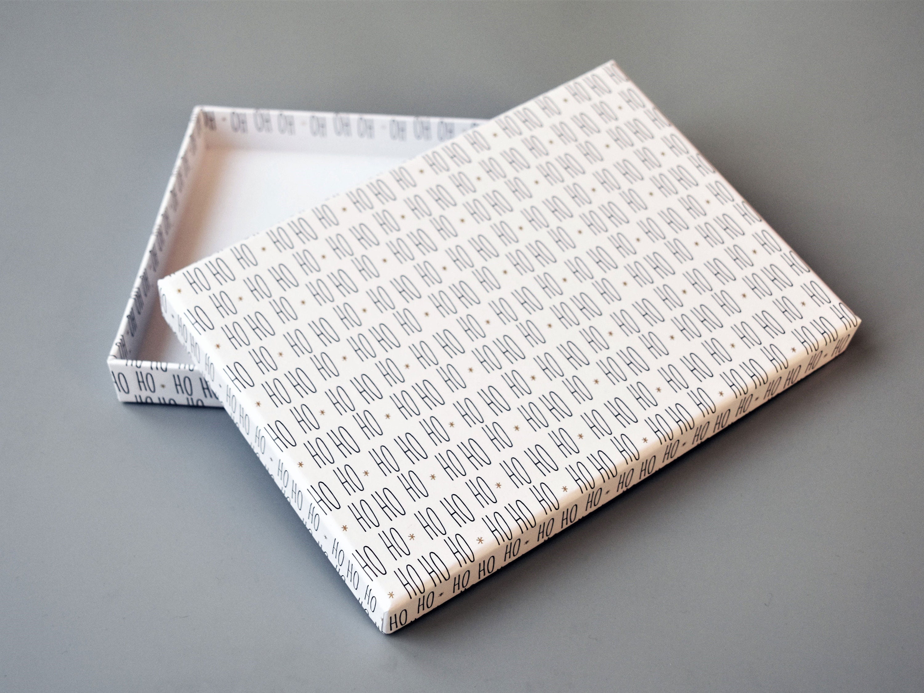 White-black-gold A5 Box / Gift Box / Photo Box FULL SURFACE - Etsy