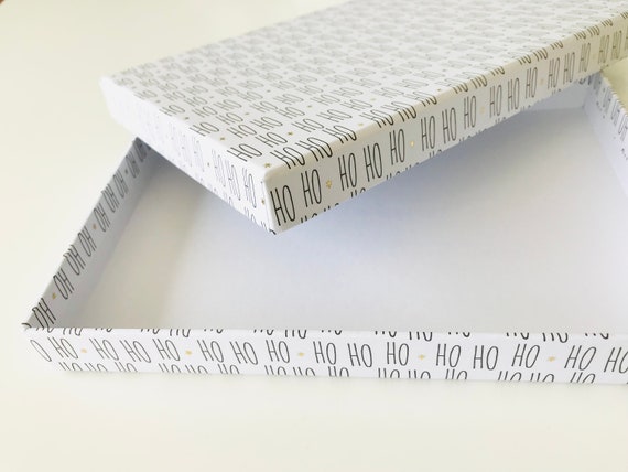 White-black-gold A5 Box / Gift Box / Photo Box FULL SURFACE - Etsy