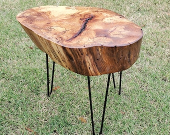 Pecan End Table - Etsy