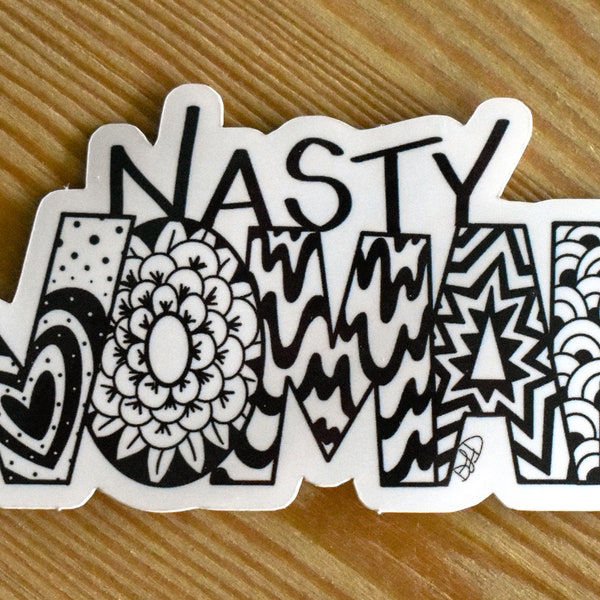 Nasty Woman Sticker - Etsy