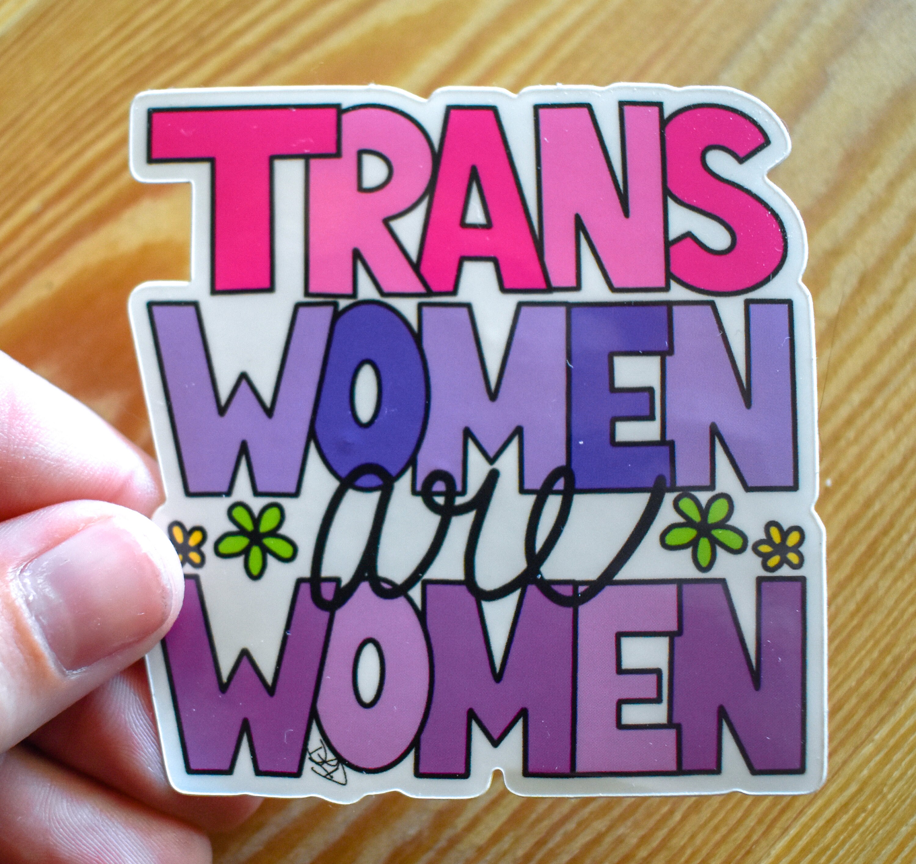 Trans Women Are Women Sticker Transgender Trans is Beautiful - Etsy UK