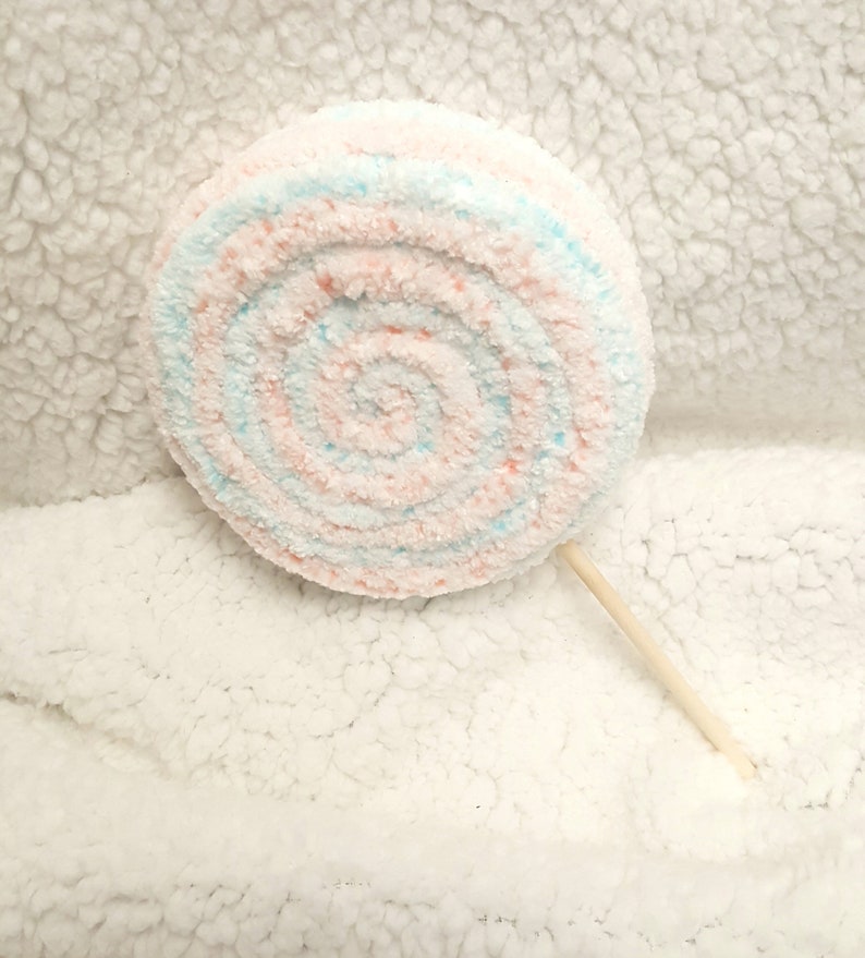 Easter/spring Yarn Lollipop Wreath Attachment/embellishment, Turquoise ...