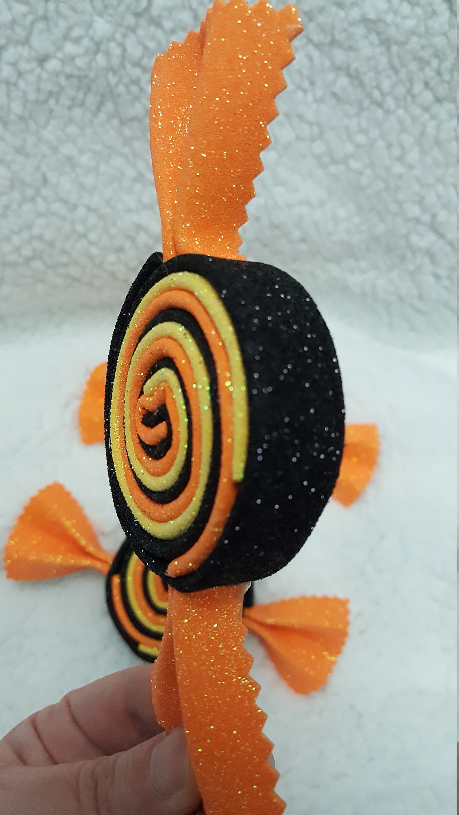 Halloween Fake Glitter Foam Candy or Pops, Spooky Theme Decor, Basket ...
