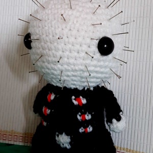 Hellraiser Pinhead Cenobite Amigurumi Doll Stuffed Toy - Etsy