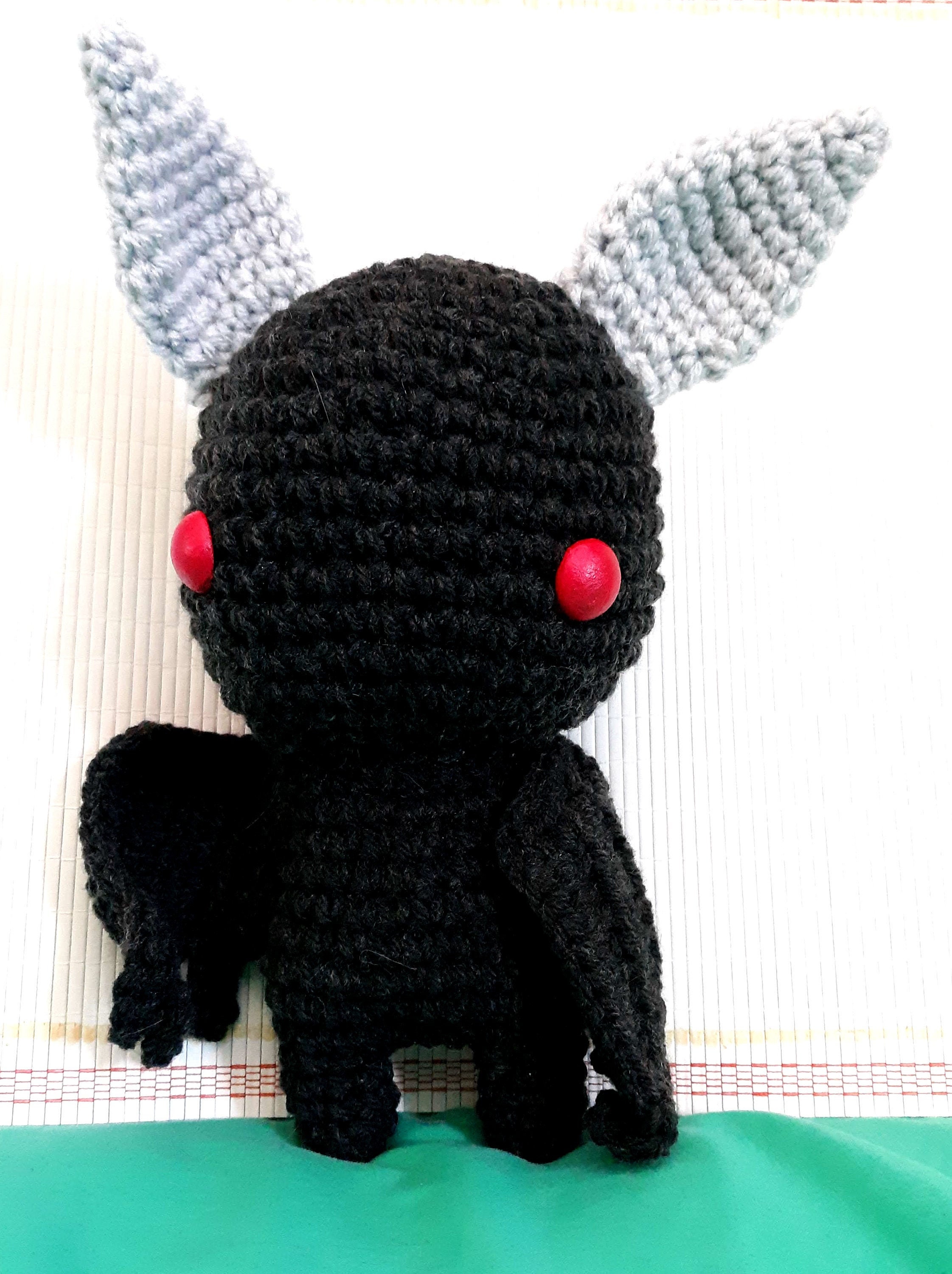 Mothman Cryptid Amigurumi Doll Stuffed Crochet Toy - Etsy