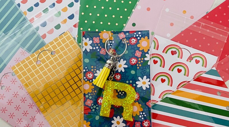Keychain Display Packaging Cards Sets FREE SHIPPING - Etsy