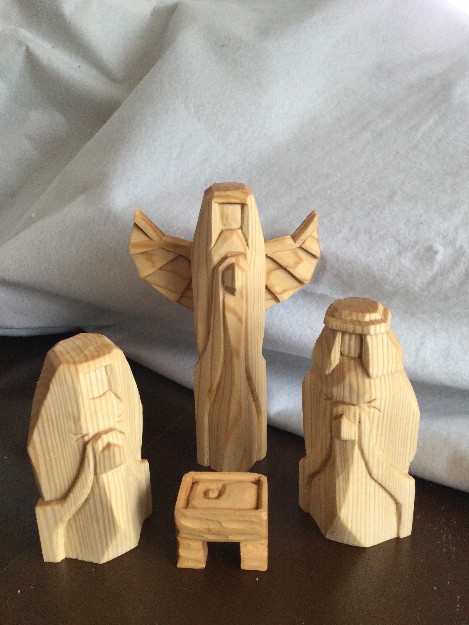 Hand Carved Nativity - Etsy