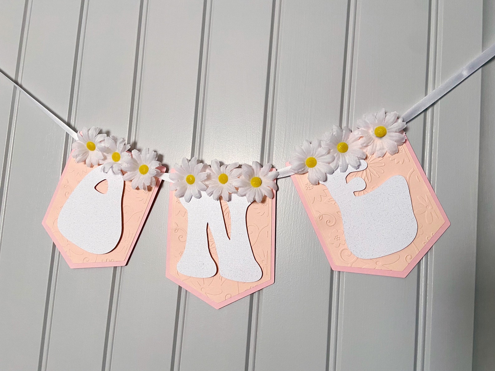 Daisy Hippie Birthday Banner Daisy Flower Banner Two Groovy | Etsy