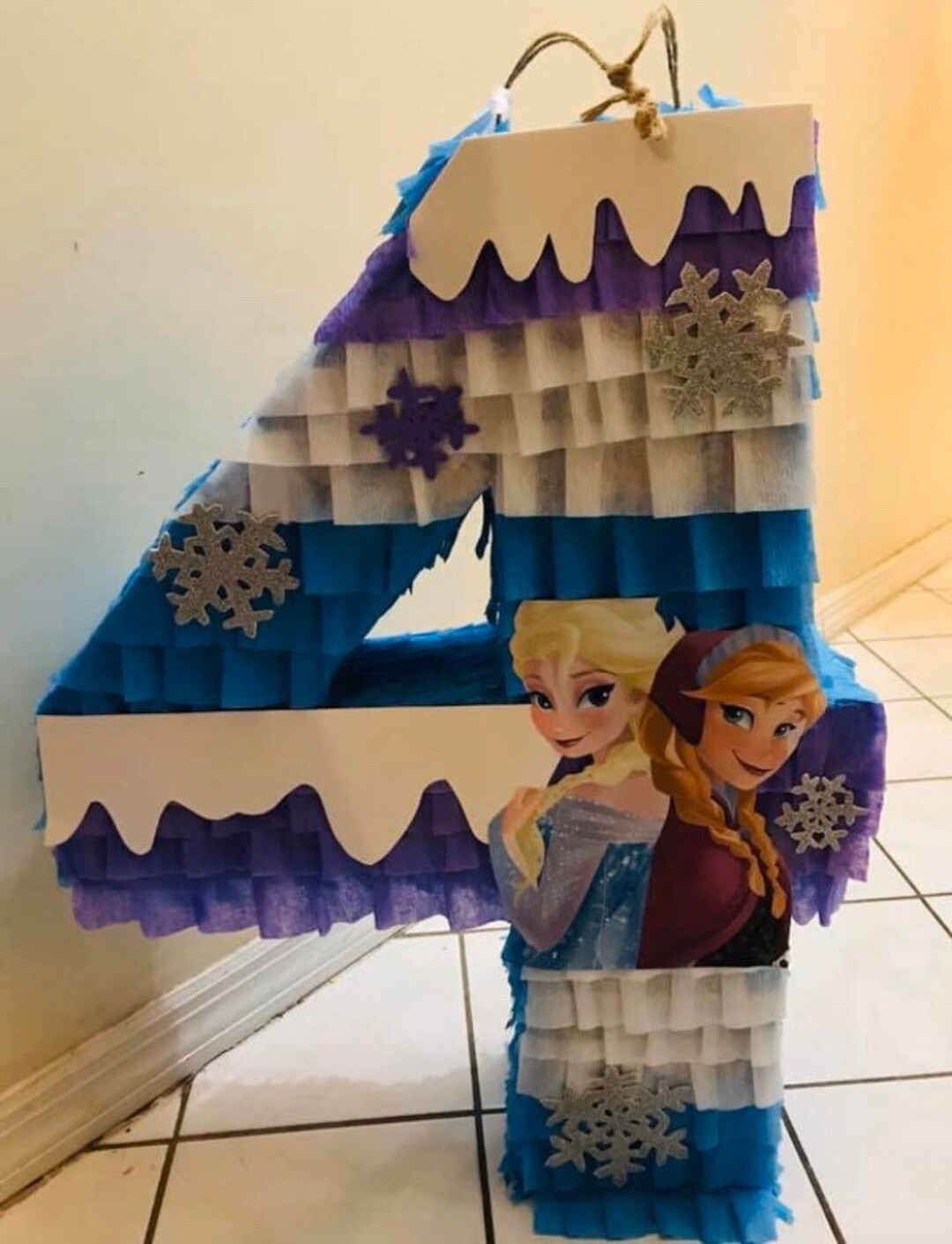 Inspired Frozen Piñata/number Piñata - Etsy