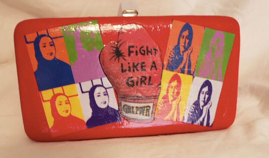 Fight Like a Women Wallet Malala & Shamma Redesigned Wallet Gift for ...