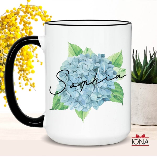 Hydrangea Tea Cup - Etsy