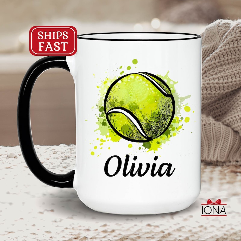 Tennis Coach Mug - Etsy