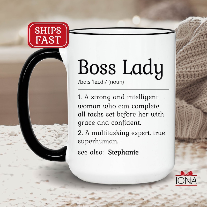 Boss Lady Mug - Etsy