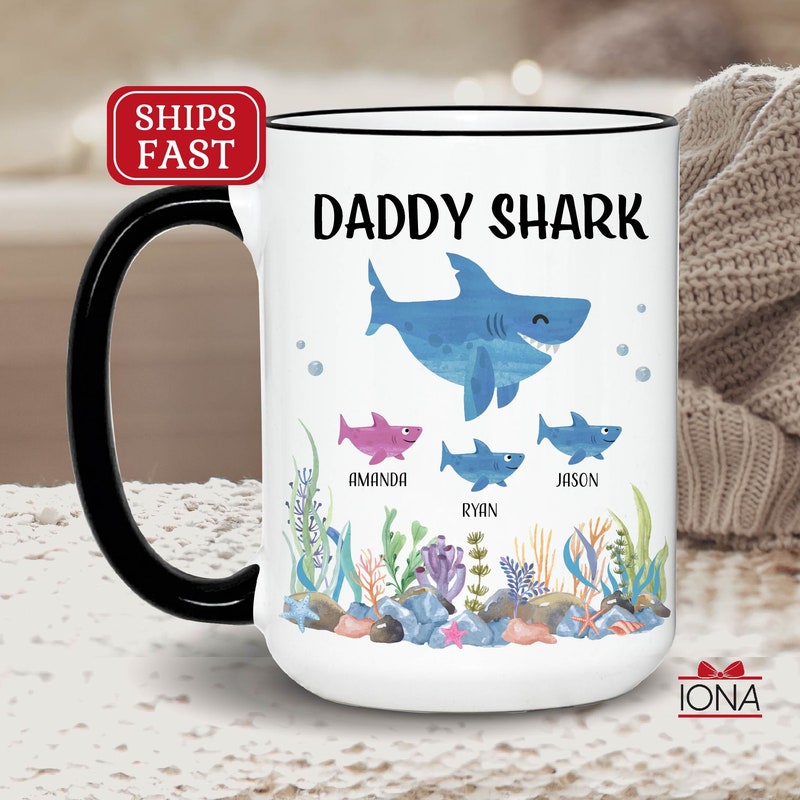 Baby Shark Mug Kids - Etsy