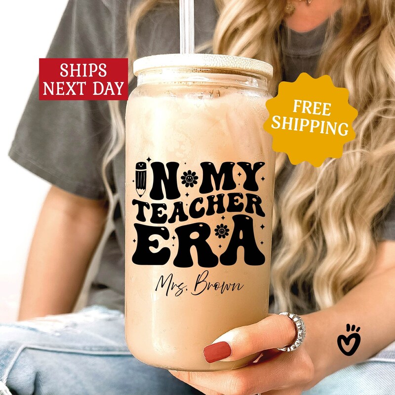 Personalized Teacher Cup - Etsy