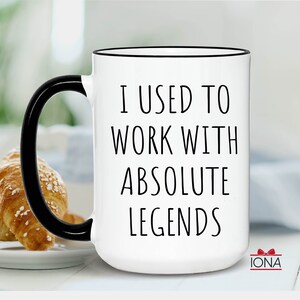 Coworker Leaving Coffee Mug, Funny Retirement Gift for Women Men, Co ...