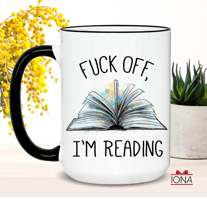 Reading Mug Gift for Readers Bookworm Gift Book Club Gift - Etsy